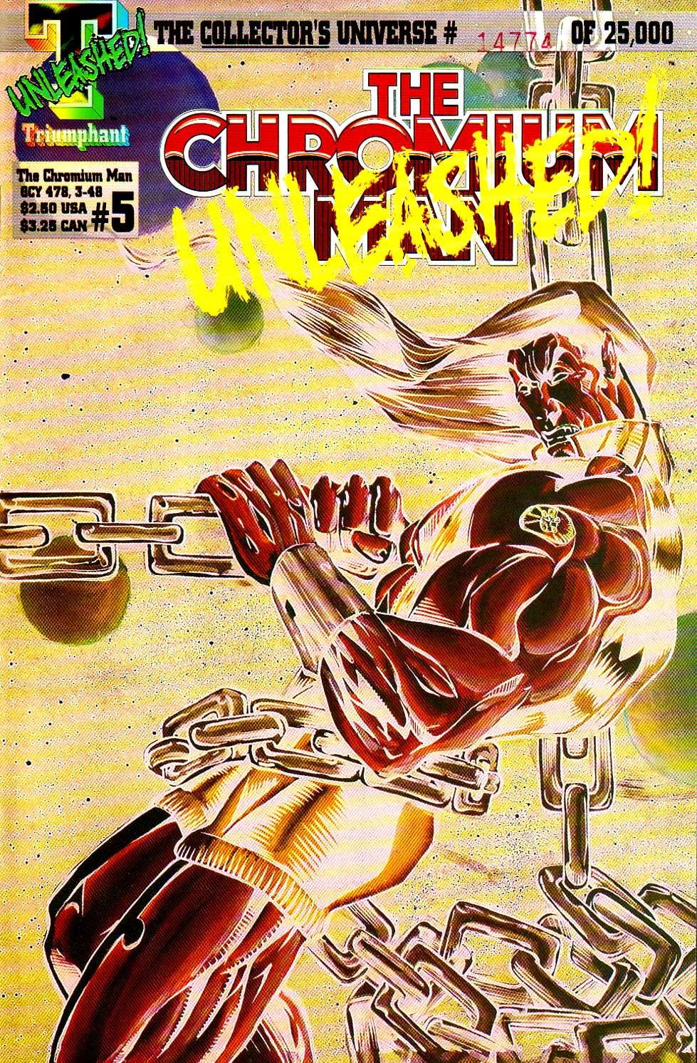 Chromium Man, The #5 VF ; Triumphant Comic Book - Walmart.com
