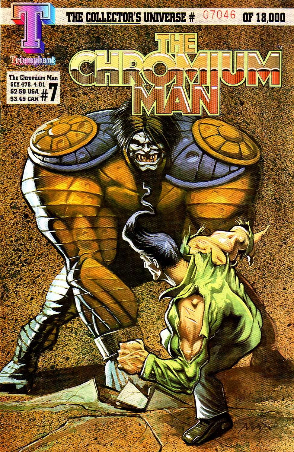Chromium Man, The #7 VF ; Triumphant Comic Book - Walmart.com