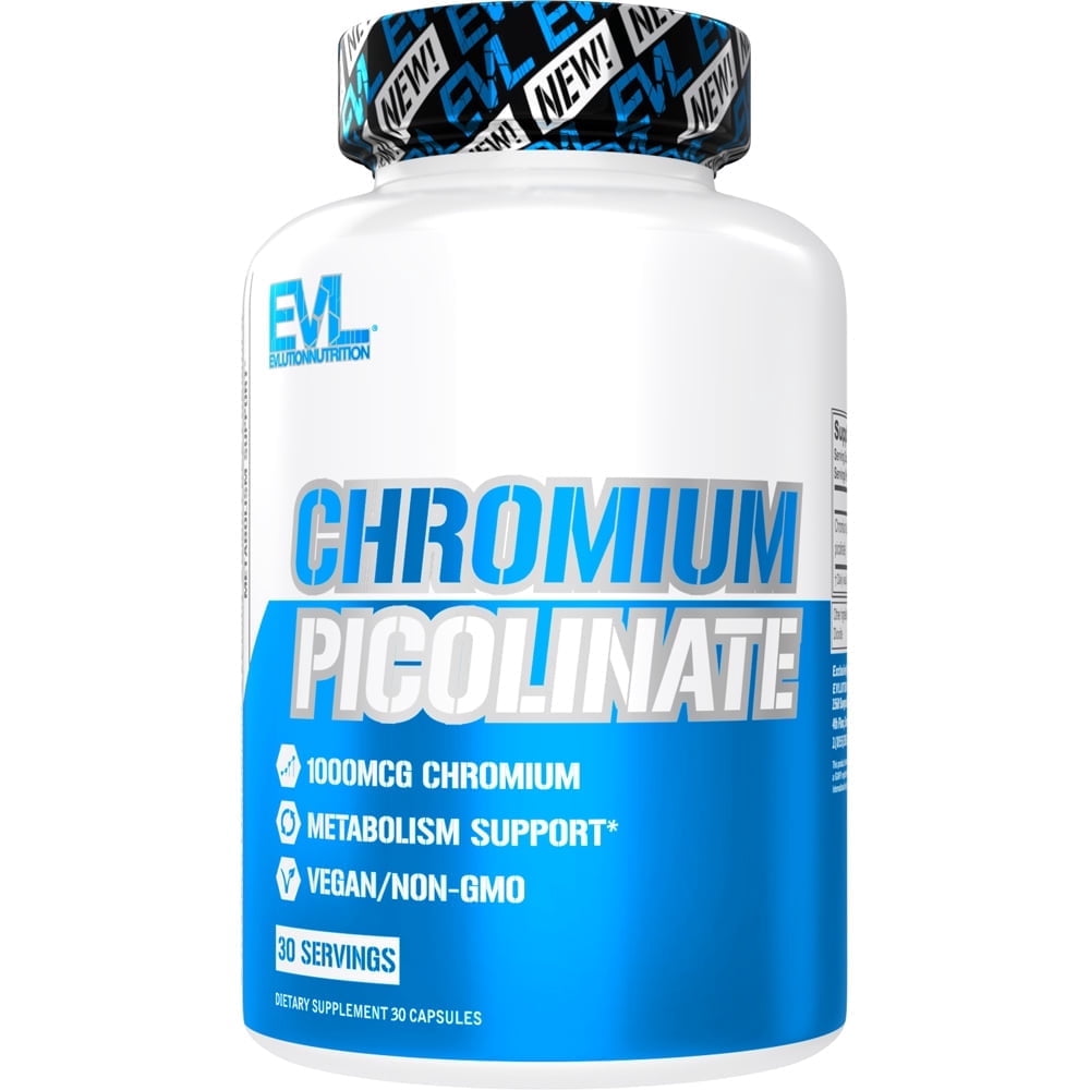 EVLution Nutrition - Chromium Picolinate 1000mcg, Weight Support ...