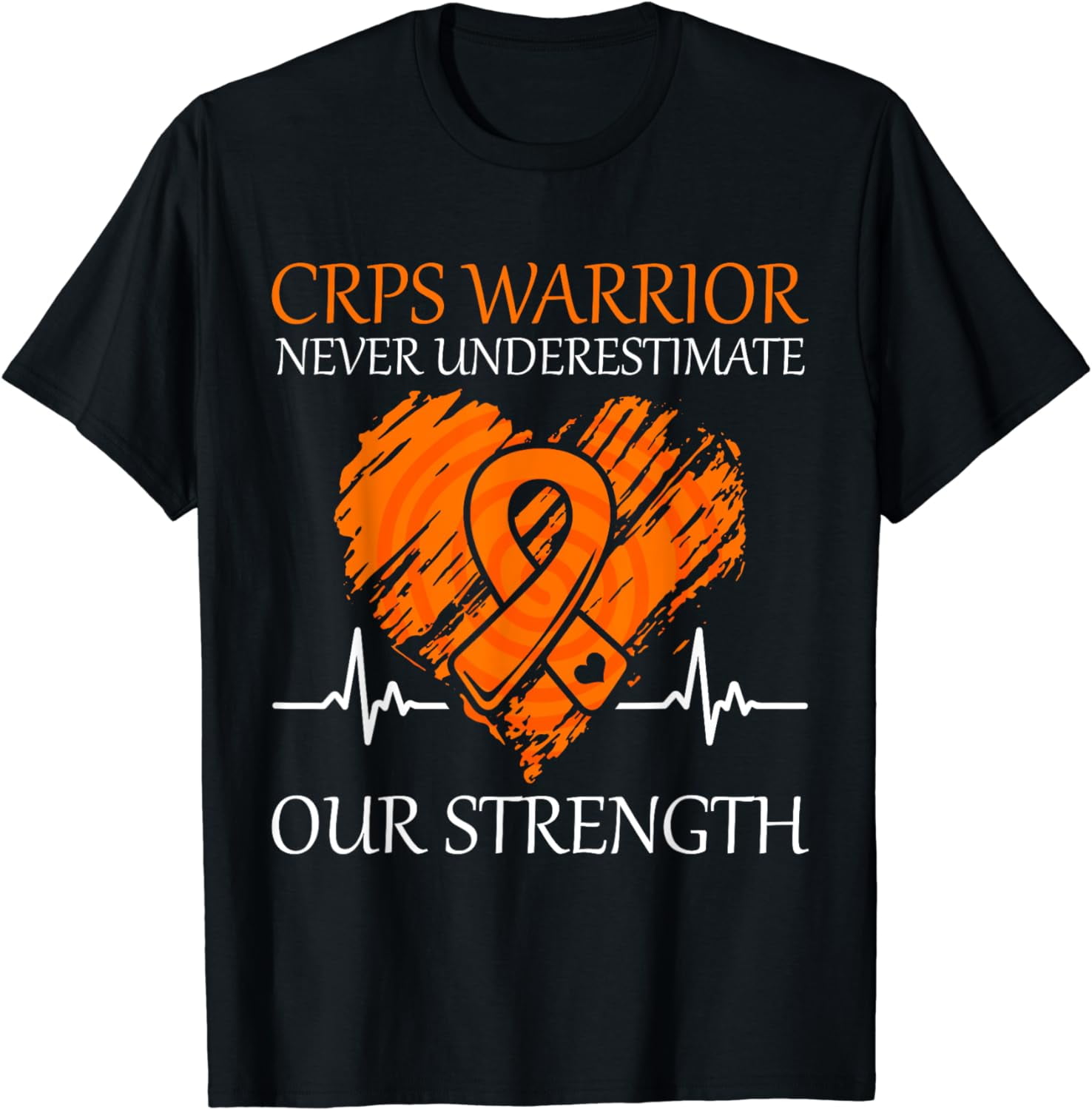 Chronic Pain Syndrome Warrior CRPS Awareness T-Shirt - Walmart.com