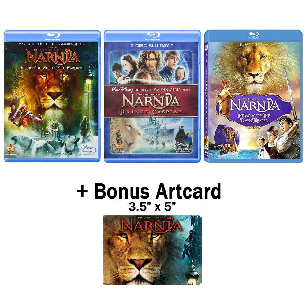 The Chronicles of Narnia: Complete Movie Trilogy Blu-ray Bundle (The ...