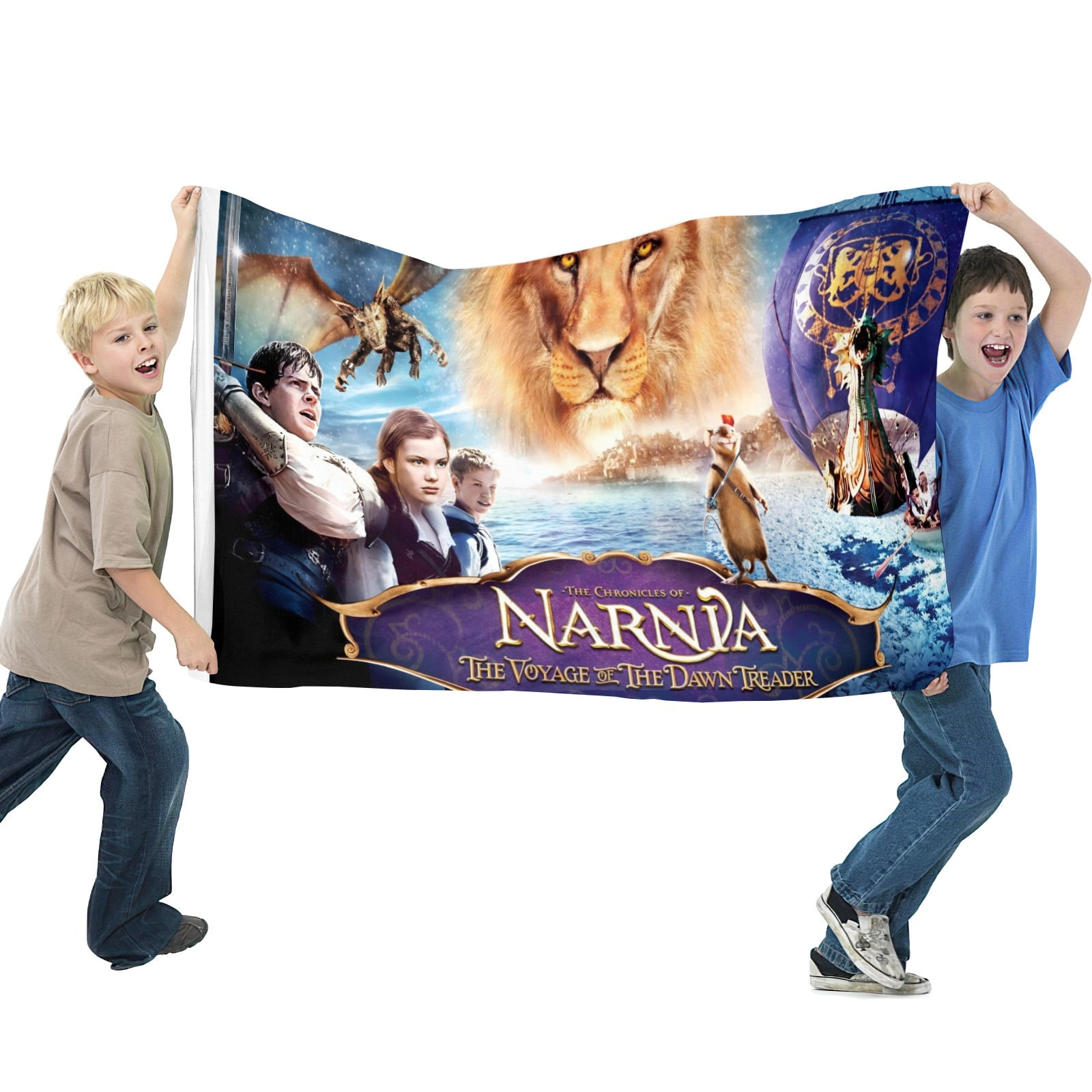 The Chronicles of Narnia-themed Printed Flag Perfect gift for fans ...