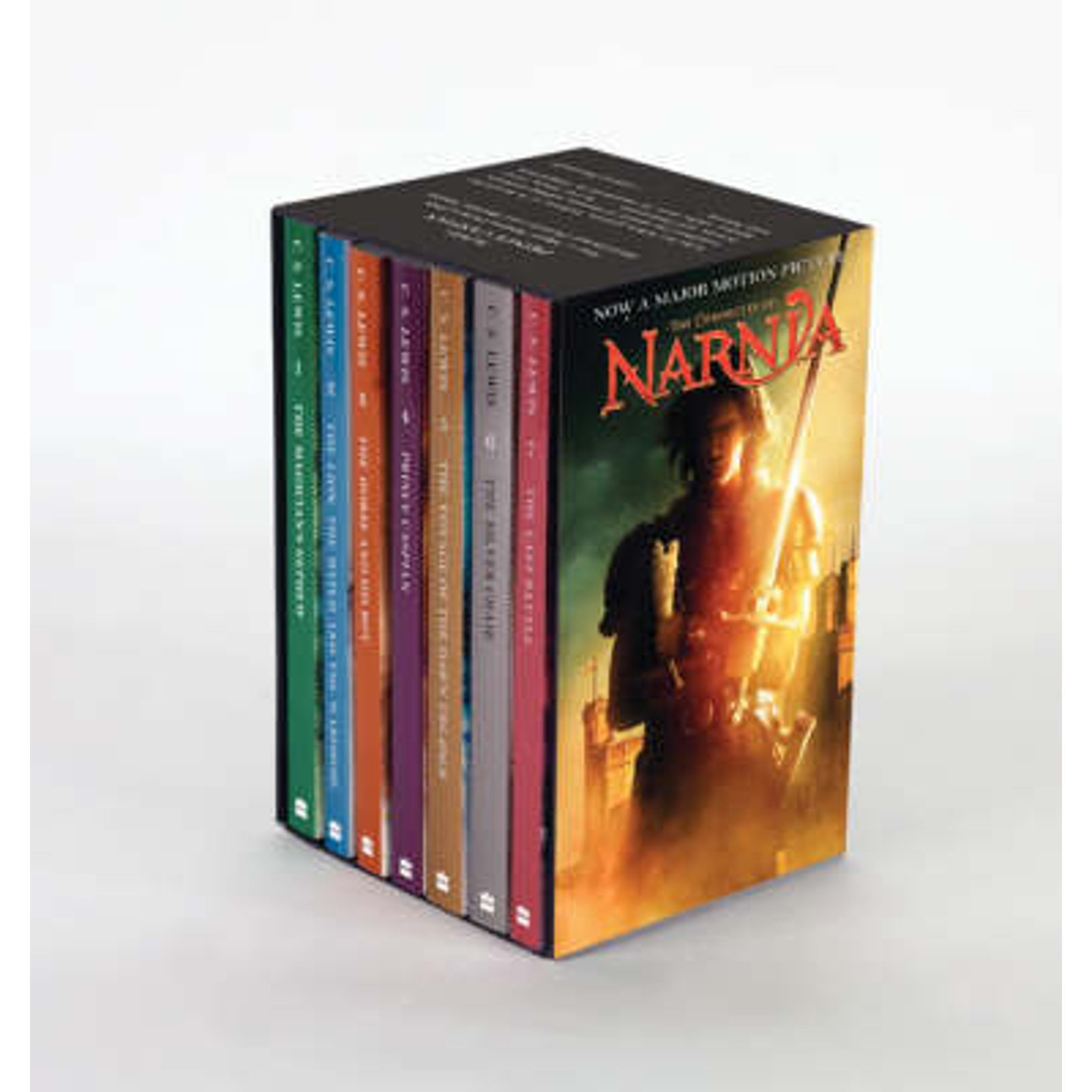 Pre-Owned Chronicles of Narnia Movie Tie-In Rack Box Set Prince Caspian ...