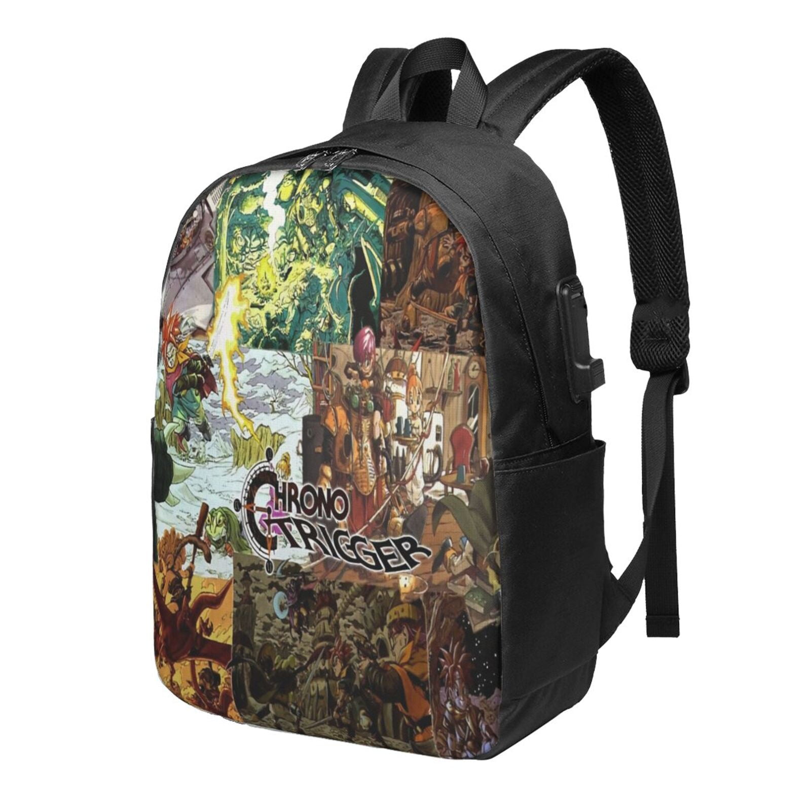 Chrono Trigger Backpack Fashion Travel Backpack Laptop Backpack 17 Inch ...