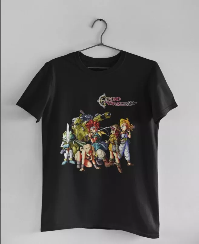 Chrono Trigger Graphic T-shirt - Retro Rpg Classic Nes Gaming Tee Shirt ...