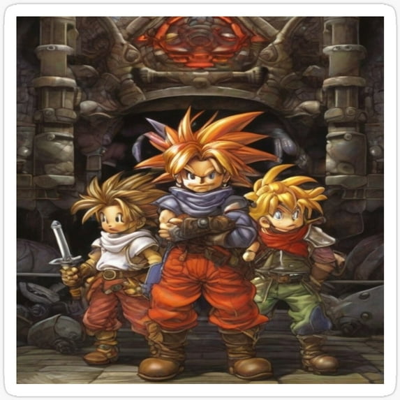 Chrono Trigger Sticker Phone Decal Water Bottle Stickers Car Decals ...