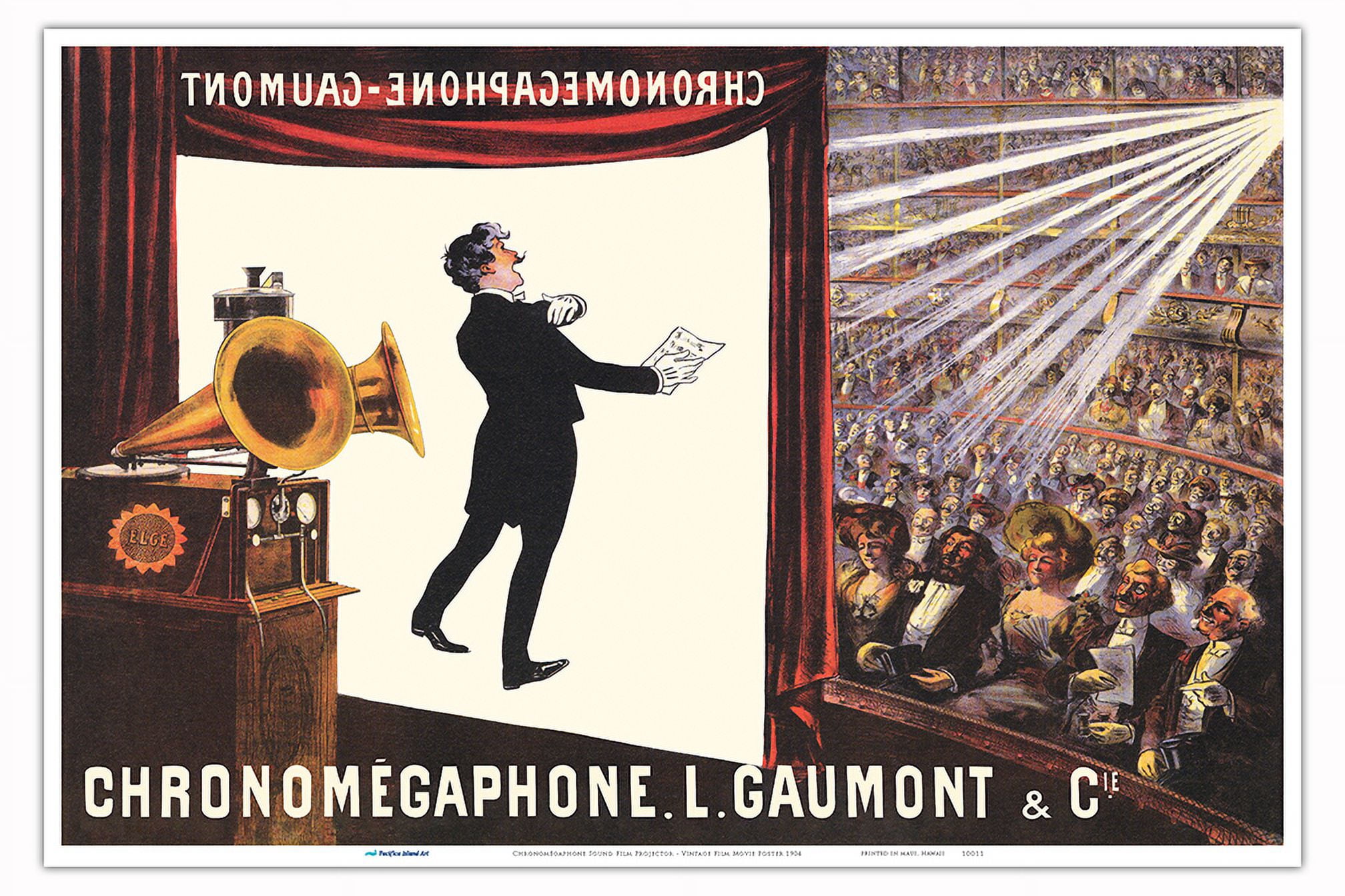 Chronomégaphone Sound Film Projector - Léon Gaumont & Co. - Vintage ...