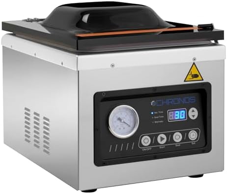 Chronos Chamber Vacum Sealer Machine, Maintenance Free Dry Pump, 10.25 ...