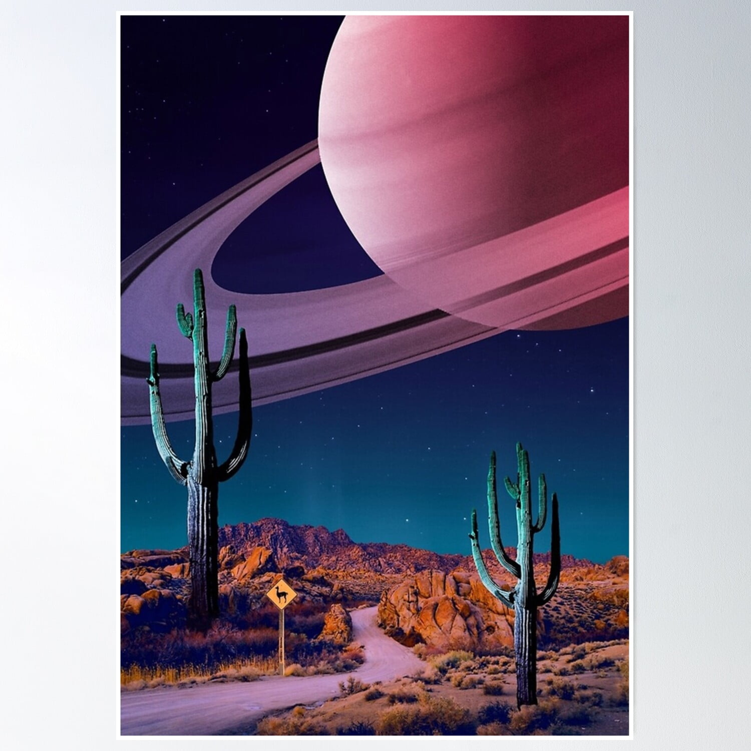 Chronos Poster Wall Art, Modern Wall Decor, 8x12 UNFRAMED - Walmart.com