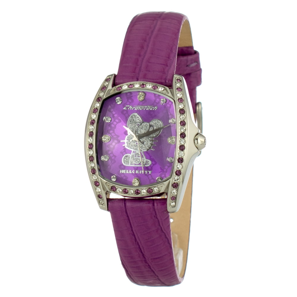 WATCH CHRONOTECH STAINLESS STEEL PURPLE PURPLE WOMEN CT7094SS 38 ...