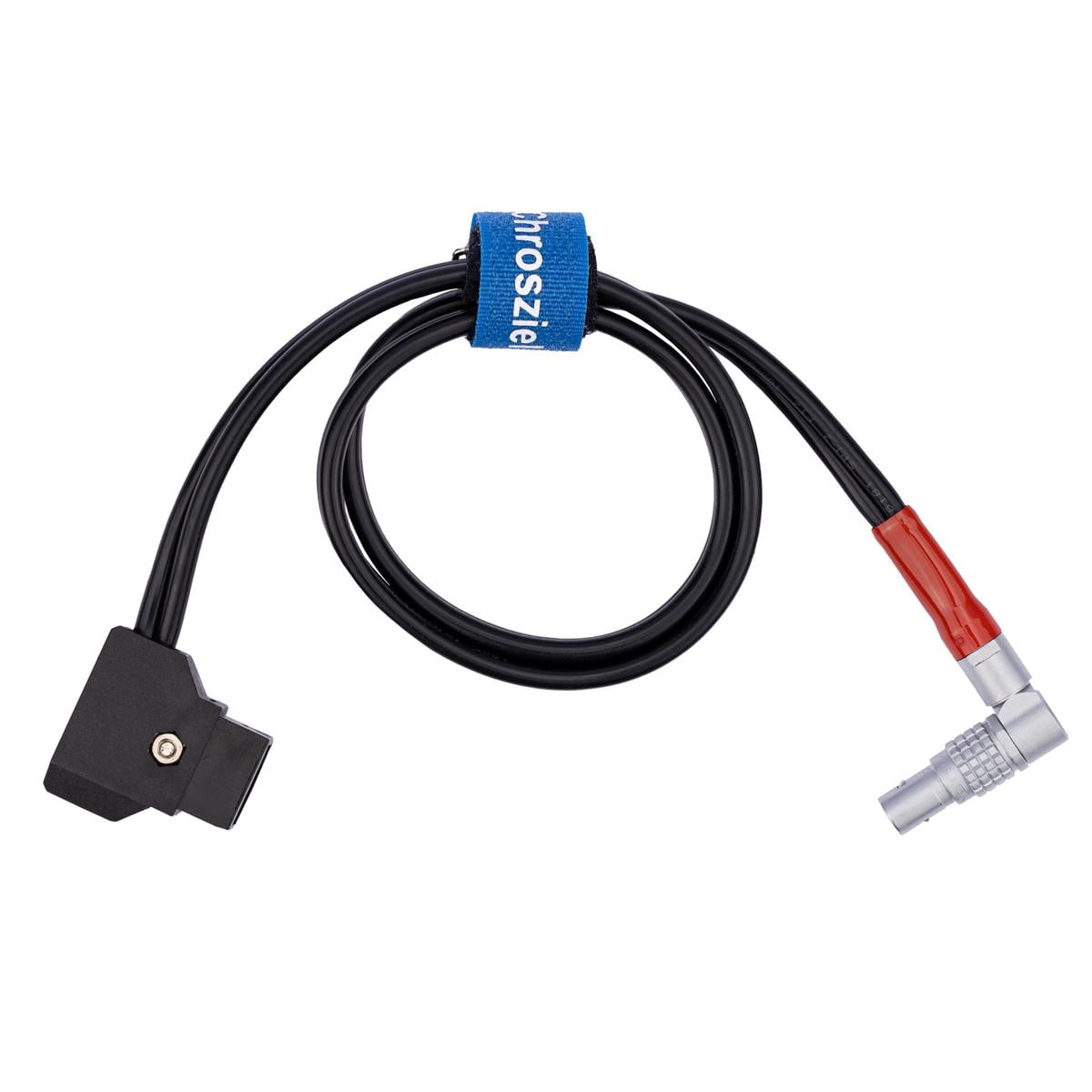 Chrosziel 12V AB D-Tap to Lemo 0B 5-Pin 90 Degree Power Cable for ...