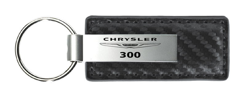 Chrysler 300 Carbon Fiber Leather Key Chain (Gun Metal) - Walmart.com