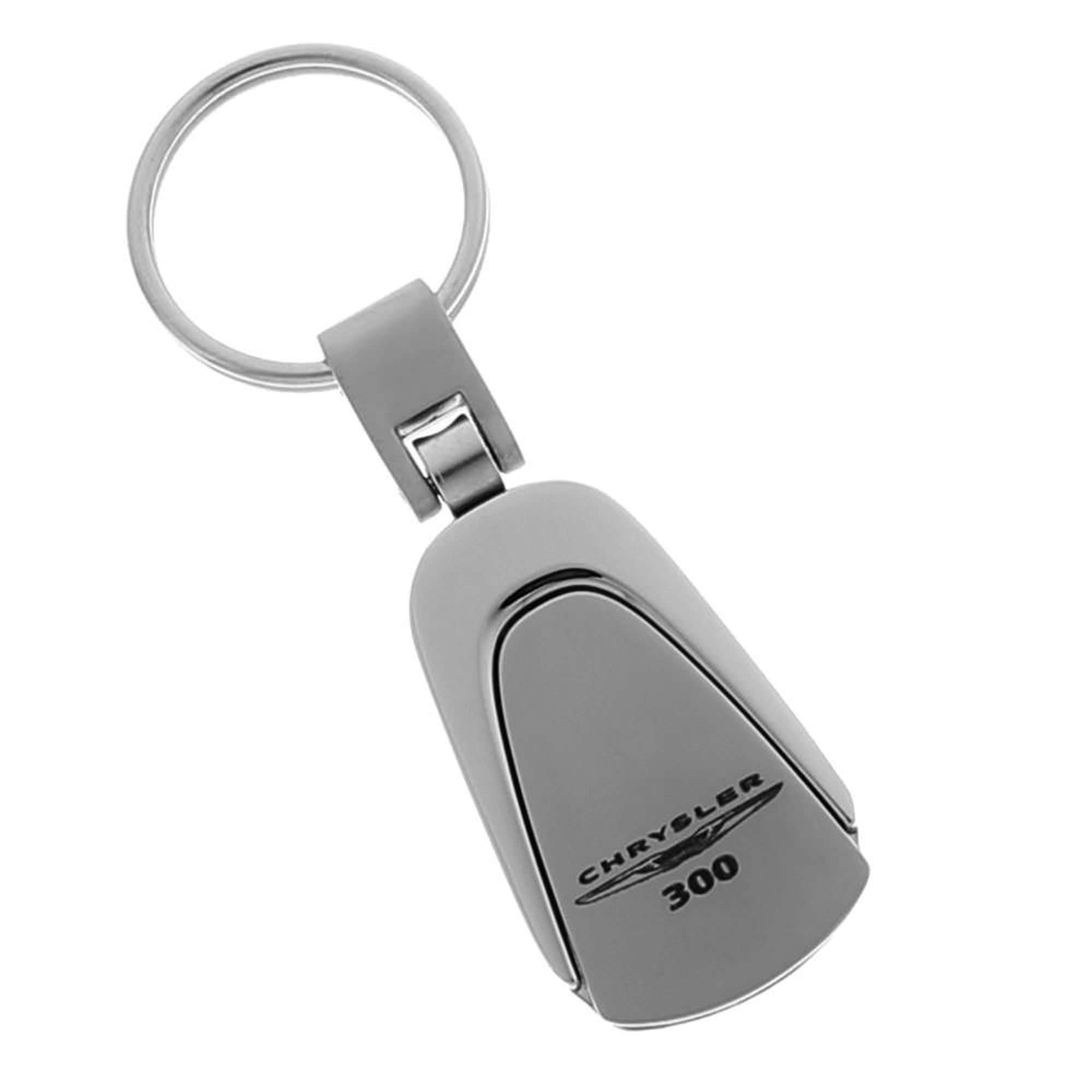 Chrysler 300 Chrome Metal Tear Drop Auto Key Chain - Walmart.com
