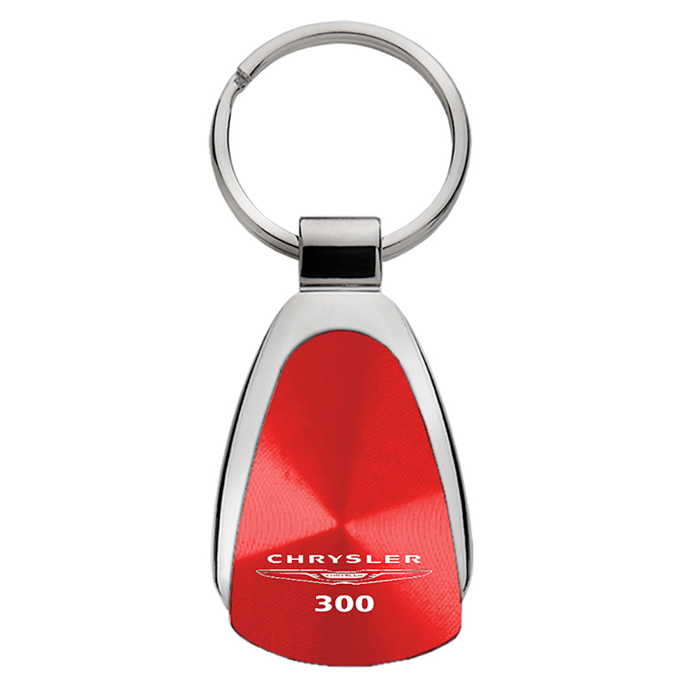 Chrysler 300 Teardrop Key Chain (Red) - Walmart.com
