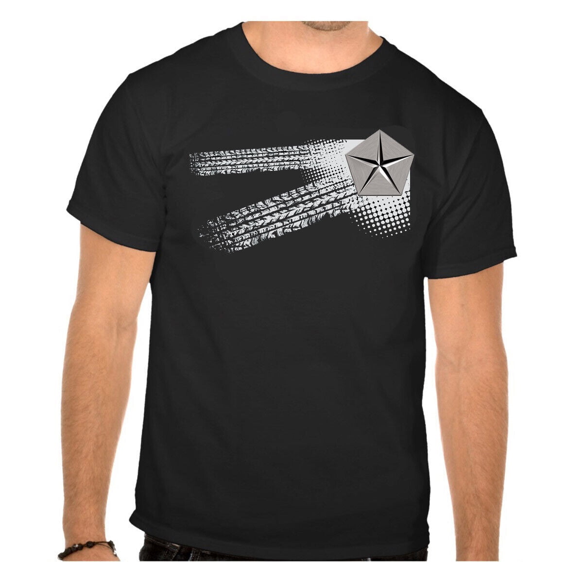 Chrysler Auto Logo car SCHWARZE Kinder T-Shirt -620_Kids - Walmart.com