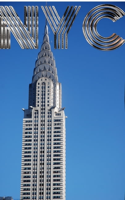 Chrysler Building New York City Writing journal: New york City ...