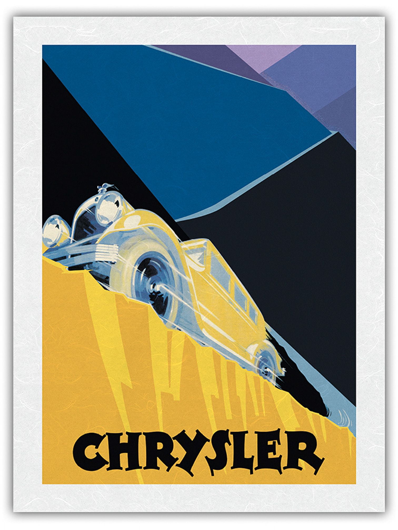 Chrysler Imperial Phaeton - Luxury Car - Vintage Automobile Poster by ...