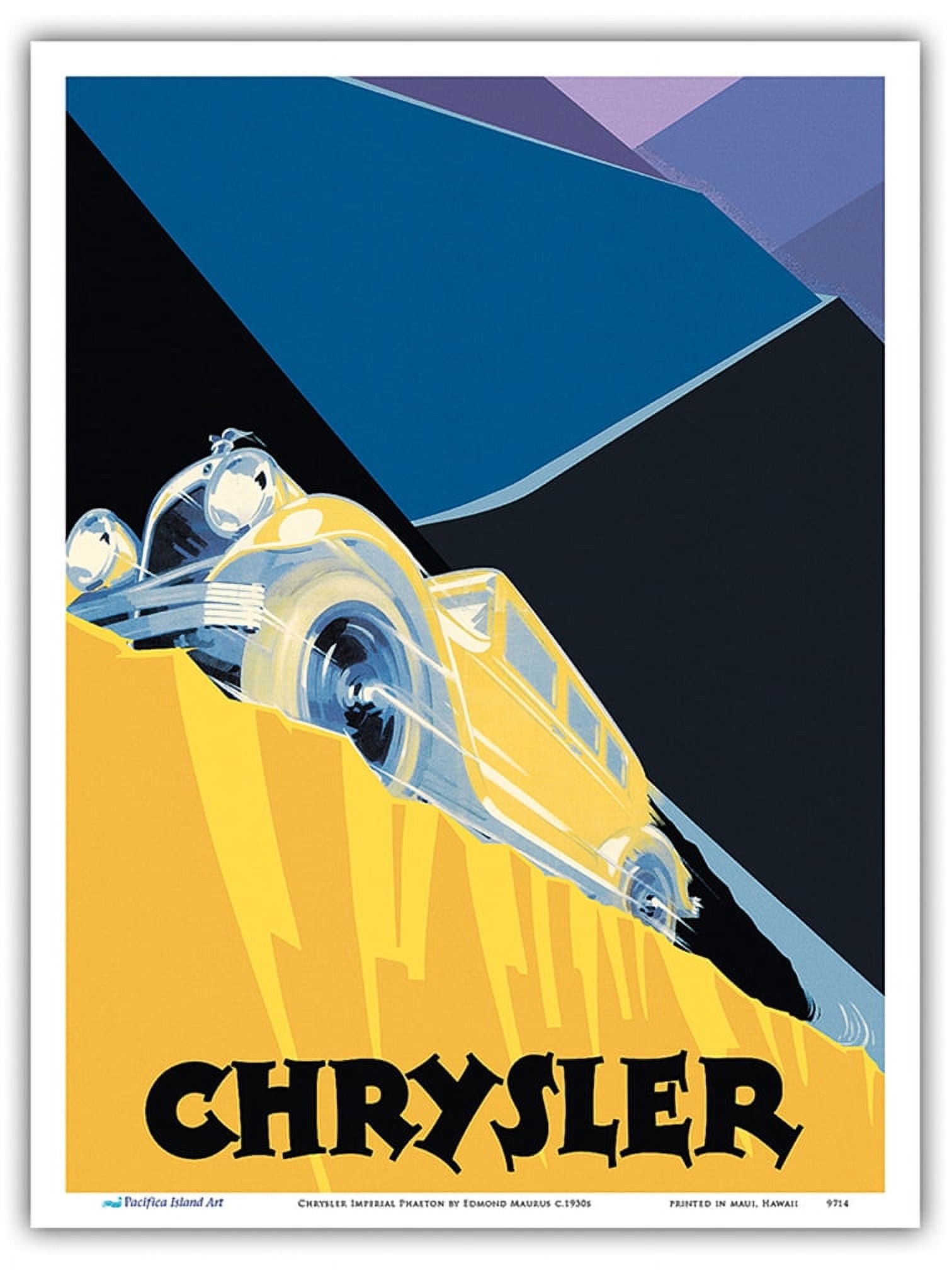 Chrysler Imperial Phaeton - Luxury Car - Vintage Automobile Poster by ...