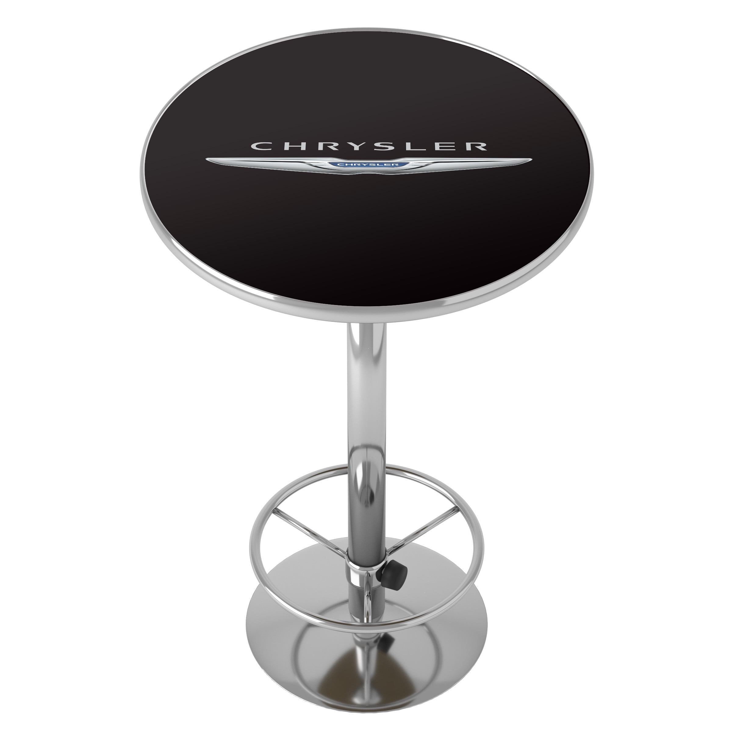Chrysler Logo Bar Table - Acrylic Top - Officially Licensed - Walmart.com