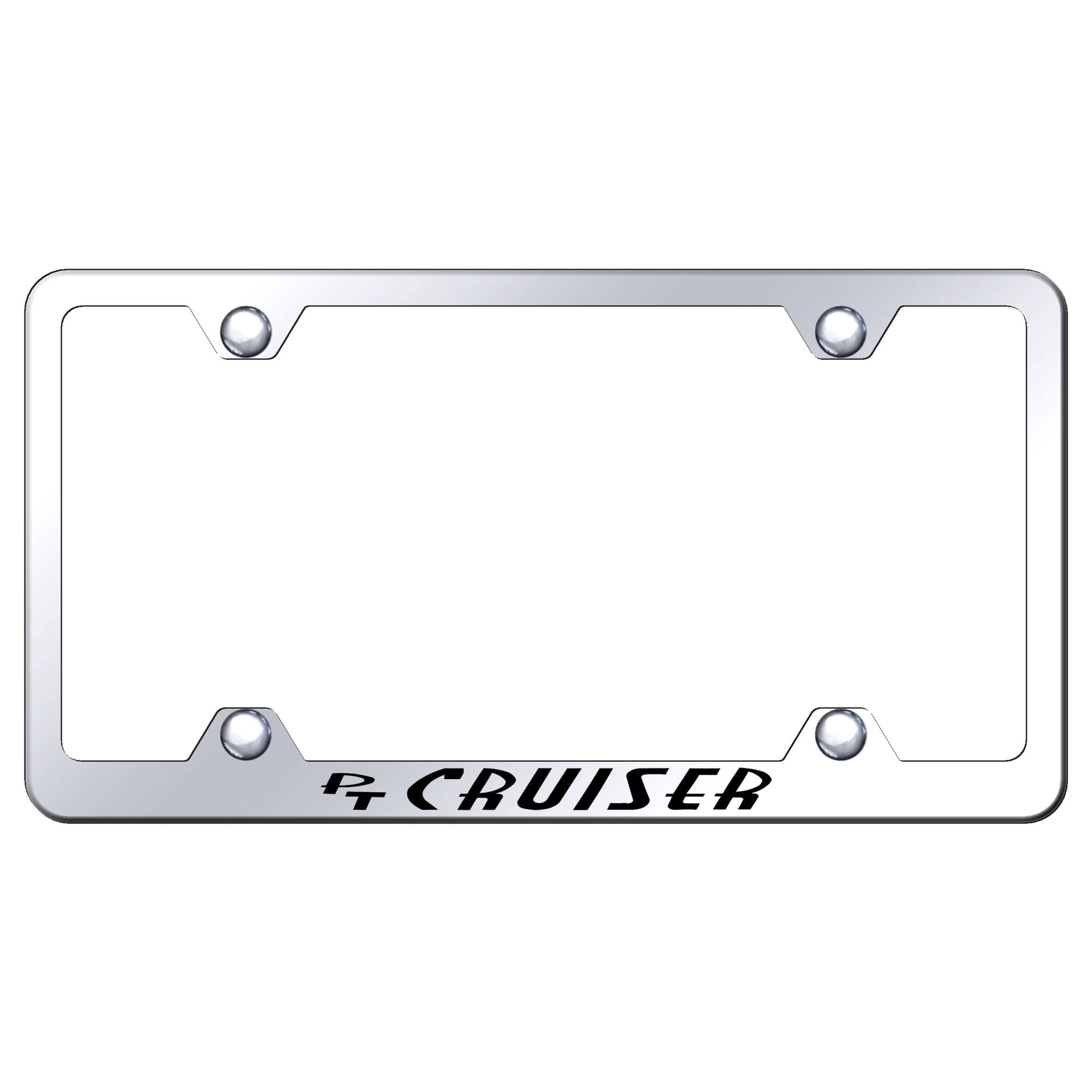 Chrysler PT Cruiser Laser Etched Logo Wide Body License Plate Frame ...