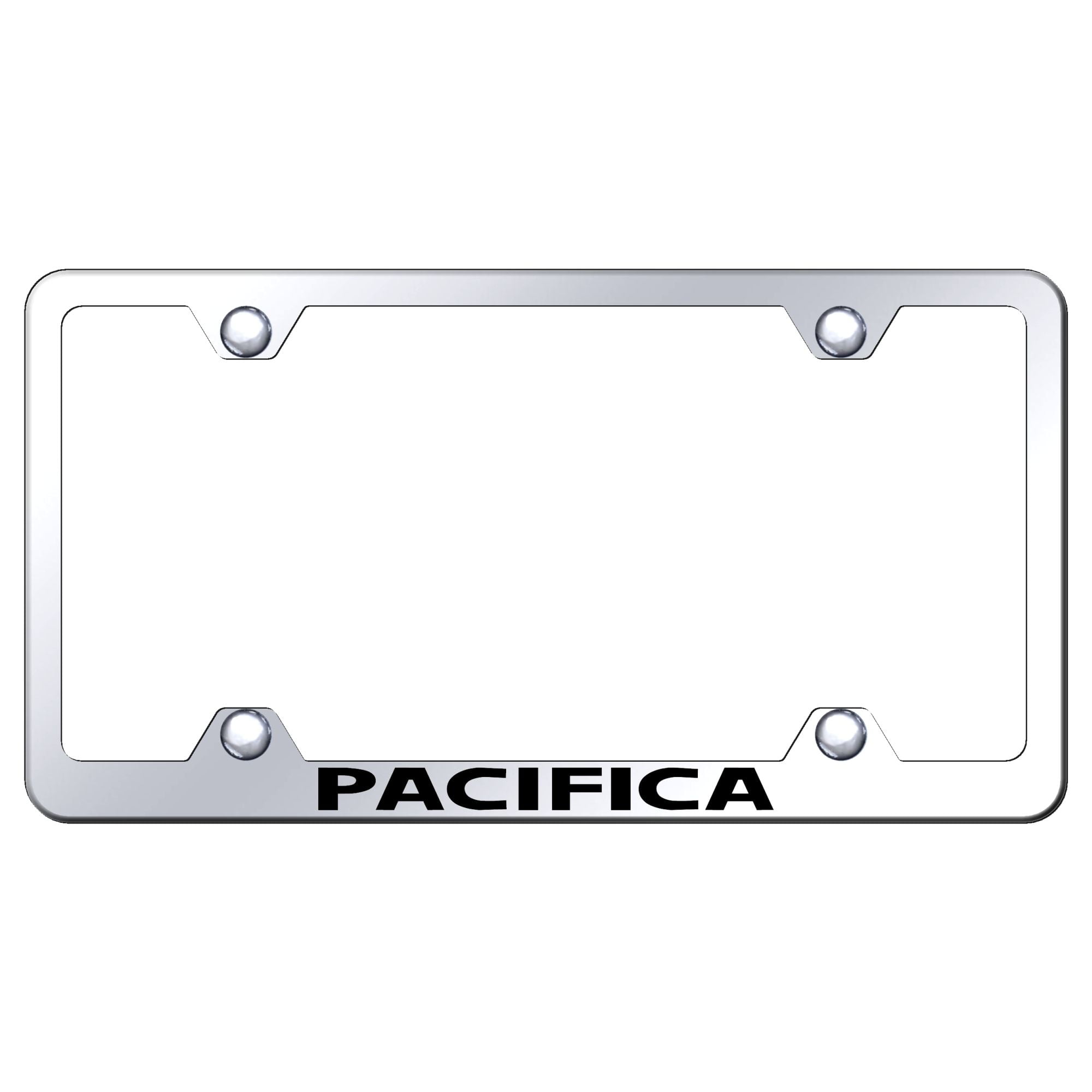 Chrysler Pacifica Laser Etched Logo Wide Body License Plate Frame ...