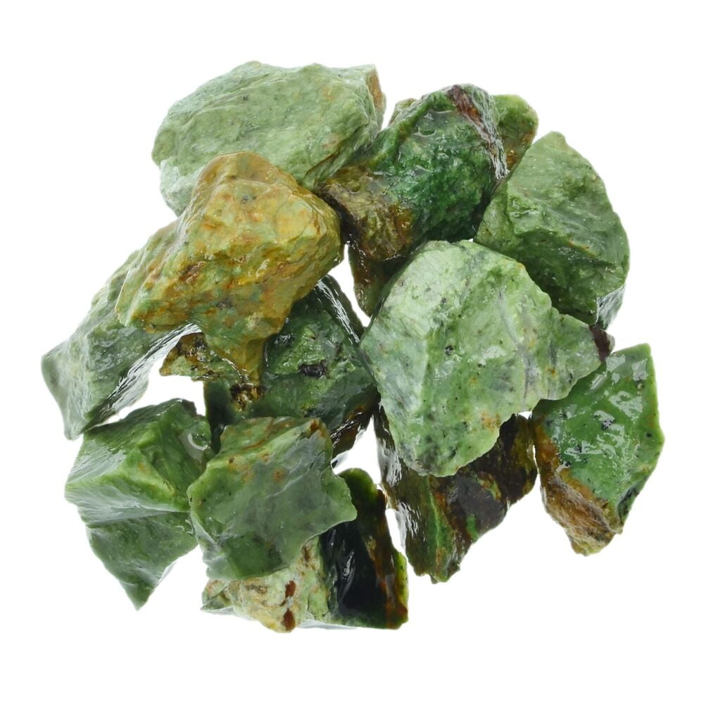 Chrysoprase - Rough Rocks for Tumbling - Dispelling Fear and Anxiety ...