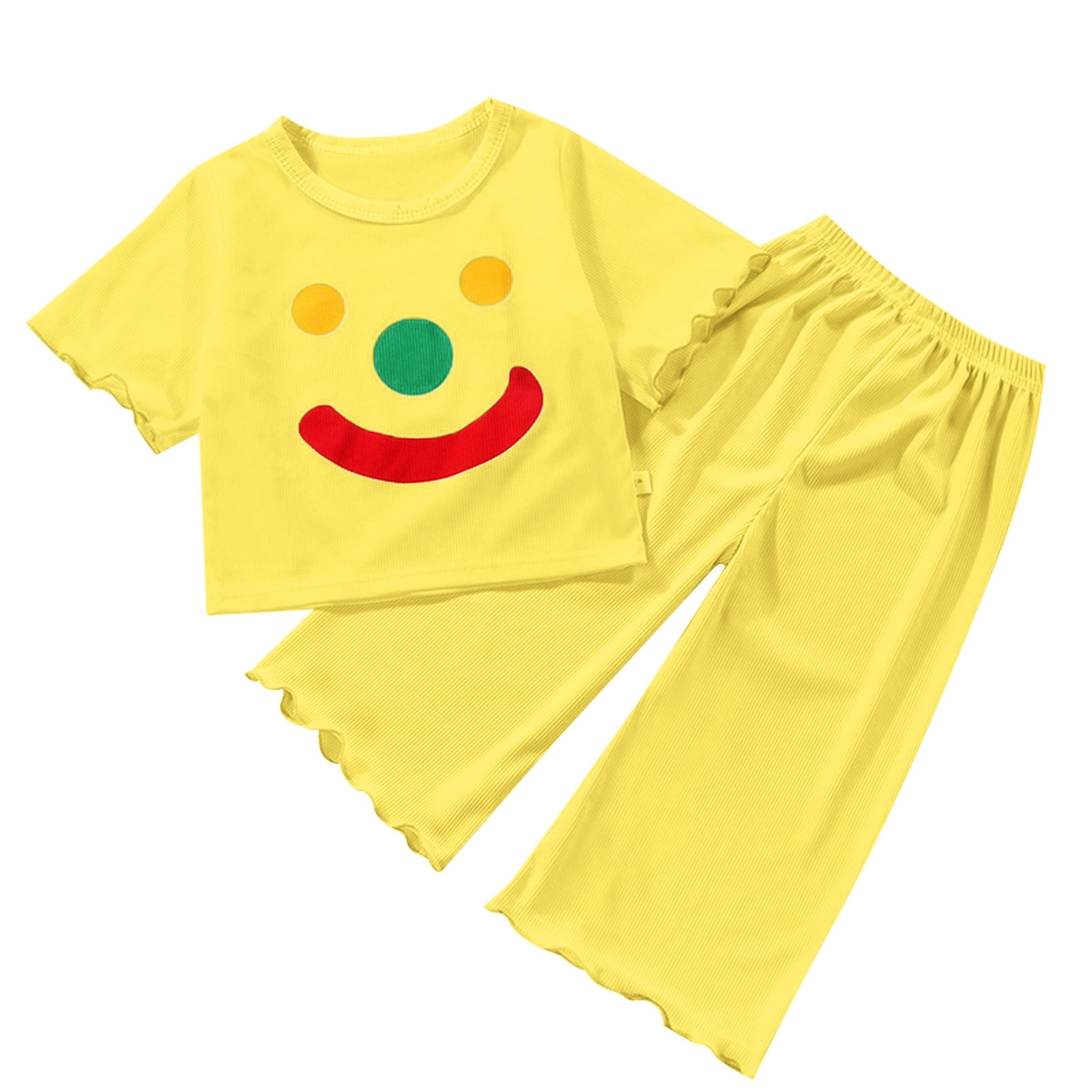 Chu Chu 2024 Girls' Pajamas Summer Set For Baby Girls Cute Children's ...