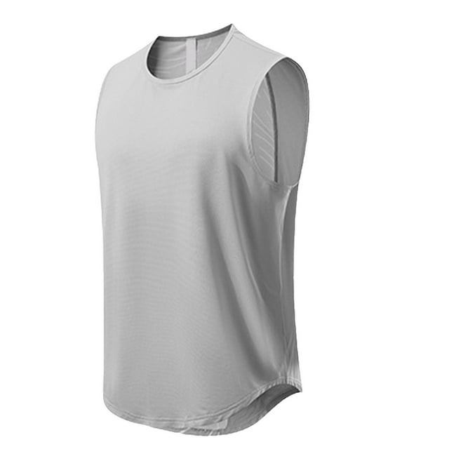 Chu Chu Mens Wicking Tank Tops Halter Tank Top Tall Tank Tops For Men Running Vest Basics Tank