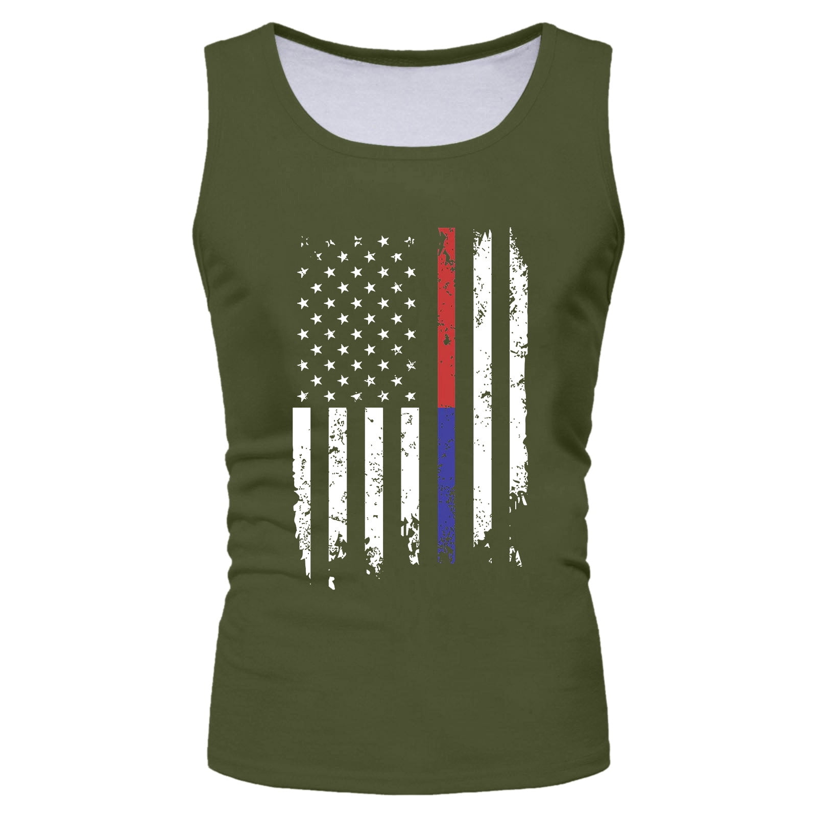 Chu Chu Independence Day Men's Tank Top Summer Fashion Sleeveless Top ...