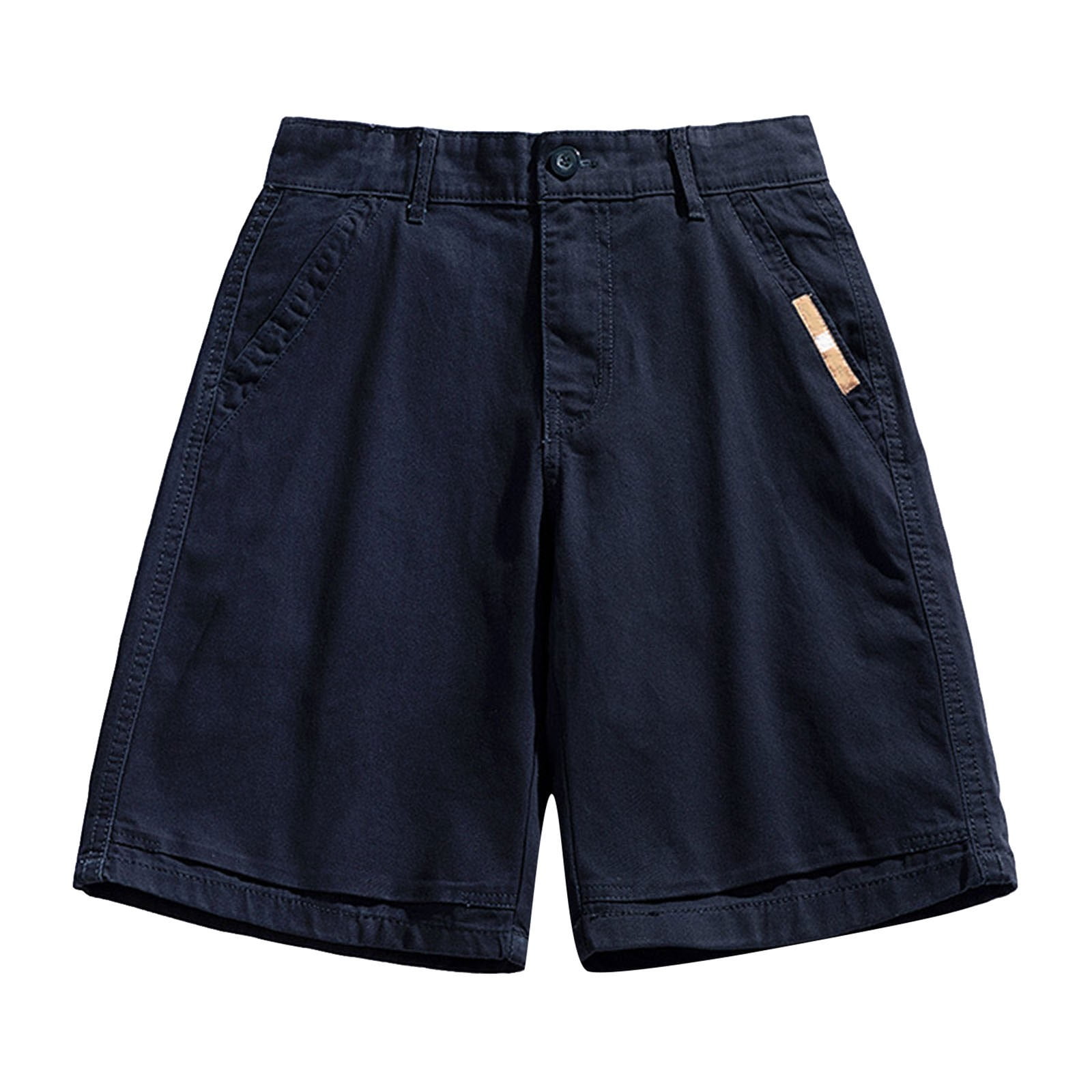 Chu Chu Summer Simple Personality Design Sense Cargo Pants Five Quarter ...