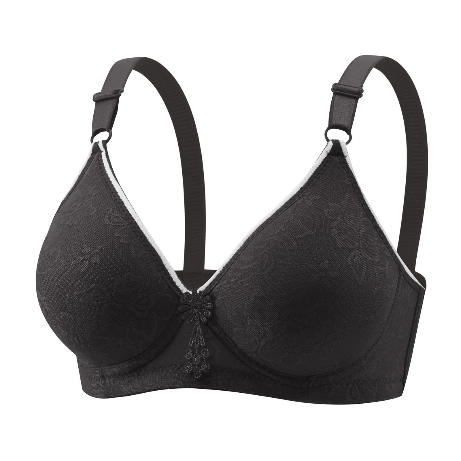 Chuancc Bras for Women Full Coverage Bra Womens No Underwire Bras Plus ...