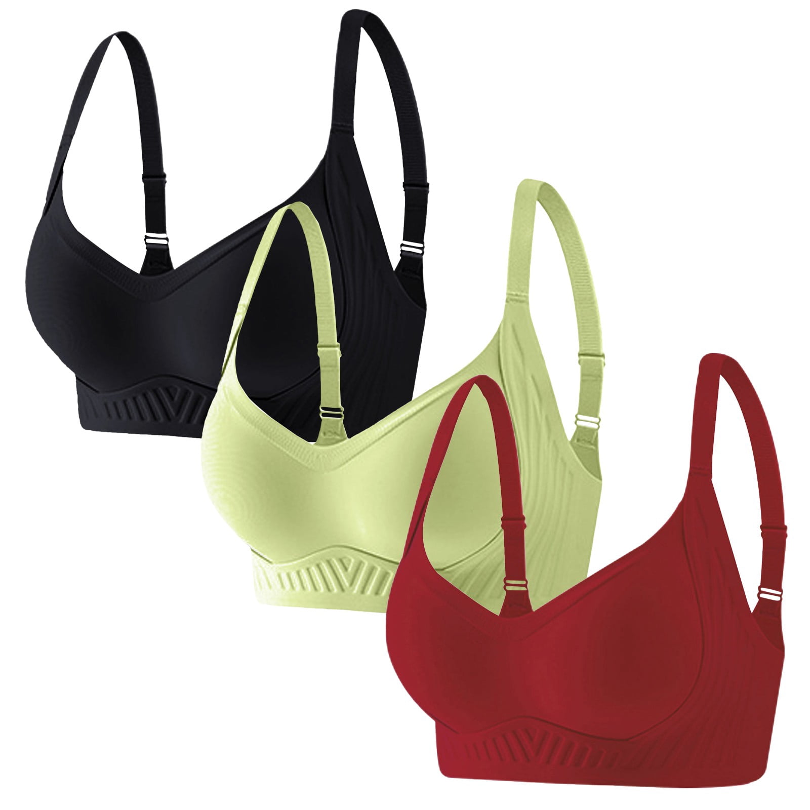 Chuancc Bras For Women No Underwire Body And Bra Supportive Comfort Bra ...