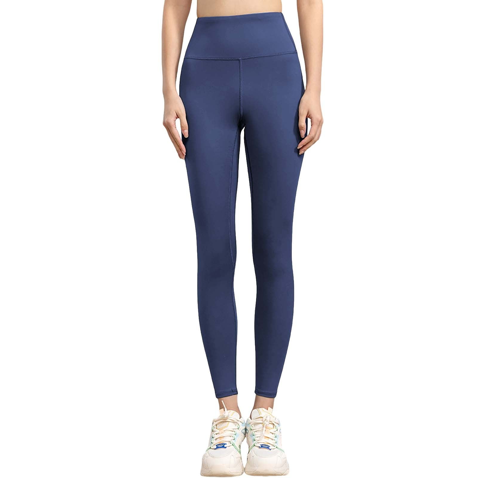 Chuancc High Waisted Leggings for Women Butt Lift Tummy Control Yoga ...
