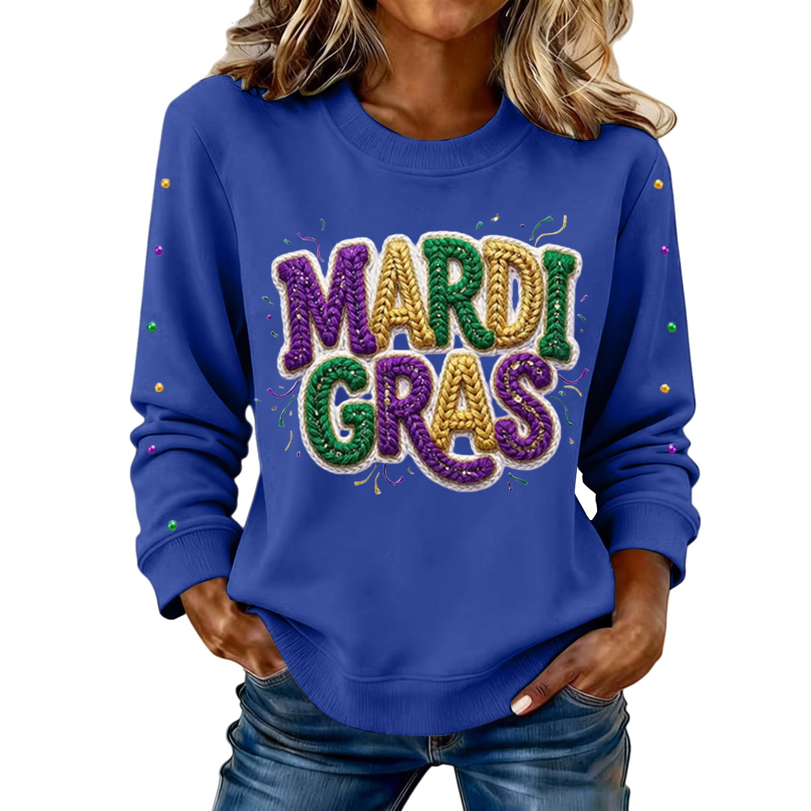 Chuancc Oversized Sweatshirt for Women 2026 Fall Crewneck Long Sleeve ...