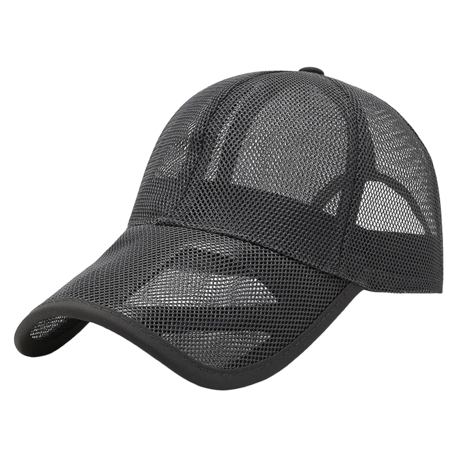 Chuancc Summer Mesh Baseball Cap for Men Adjustable Breathable Caps ...