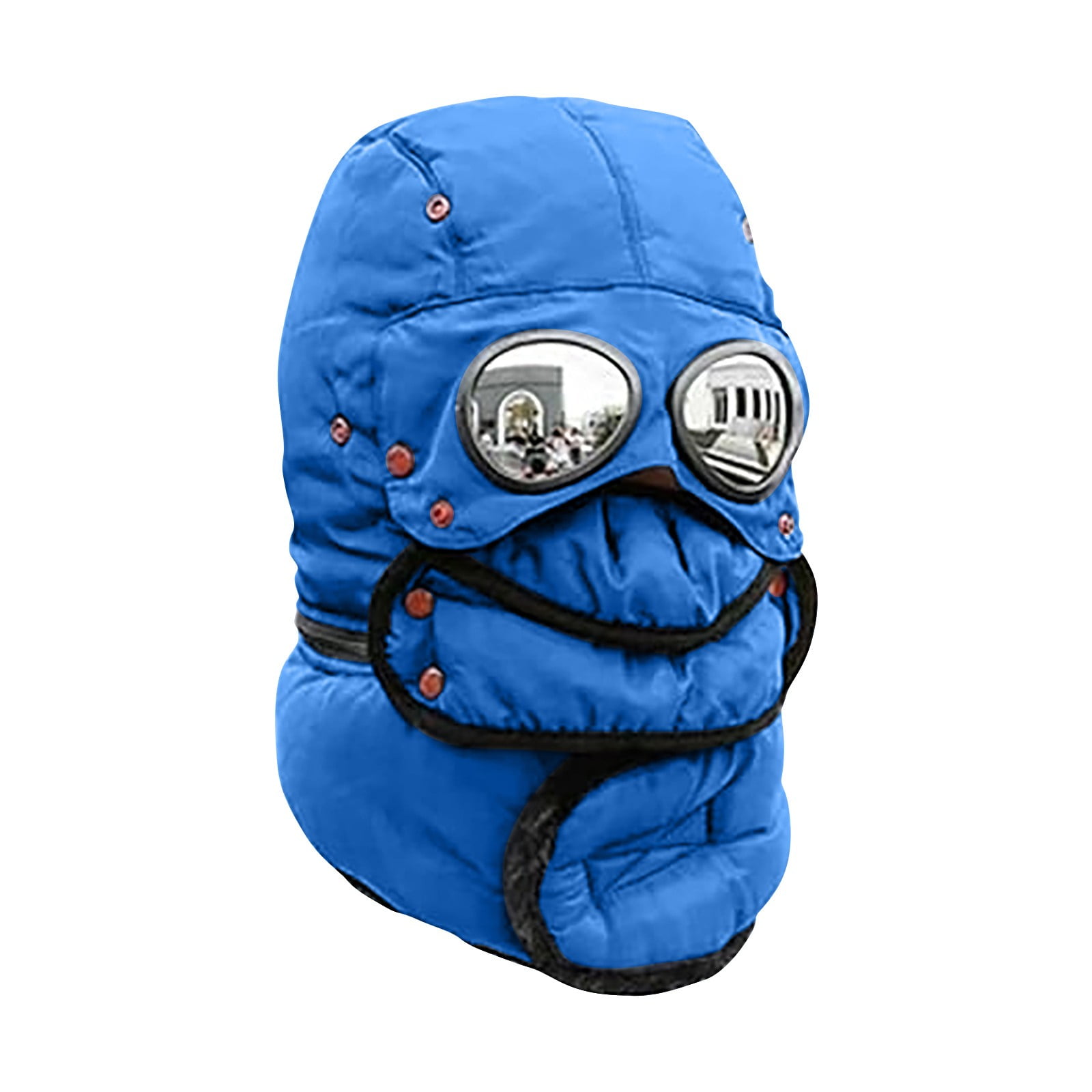 Chuancc Winter Thermal Hat with Glasses Winter Pilot Hat Trapper Hats ...