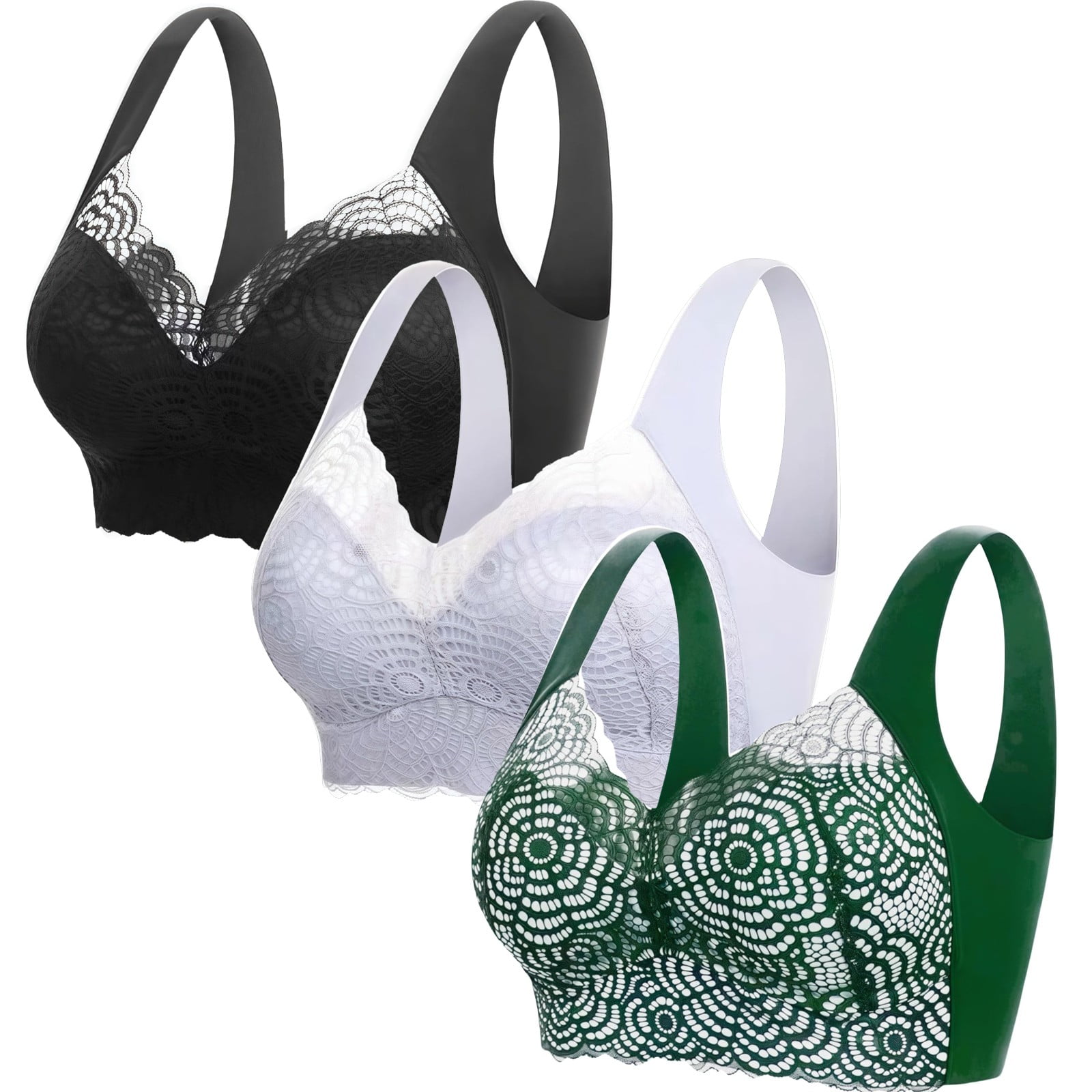 Chuancc Wireless Sculpt Bra Senior Bras For Women Senior Bras For Women ...