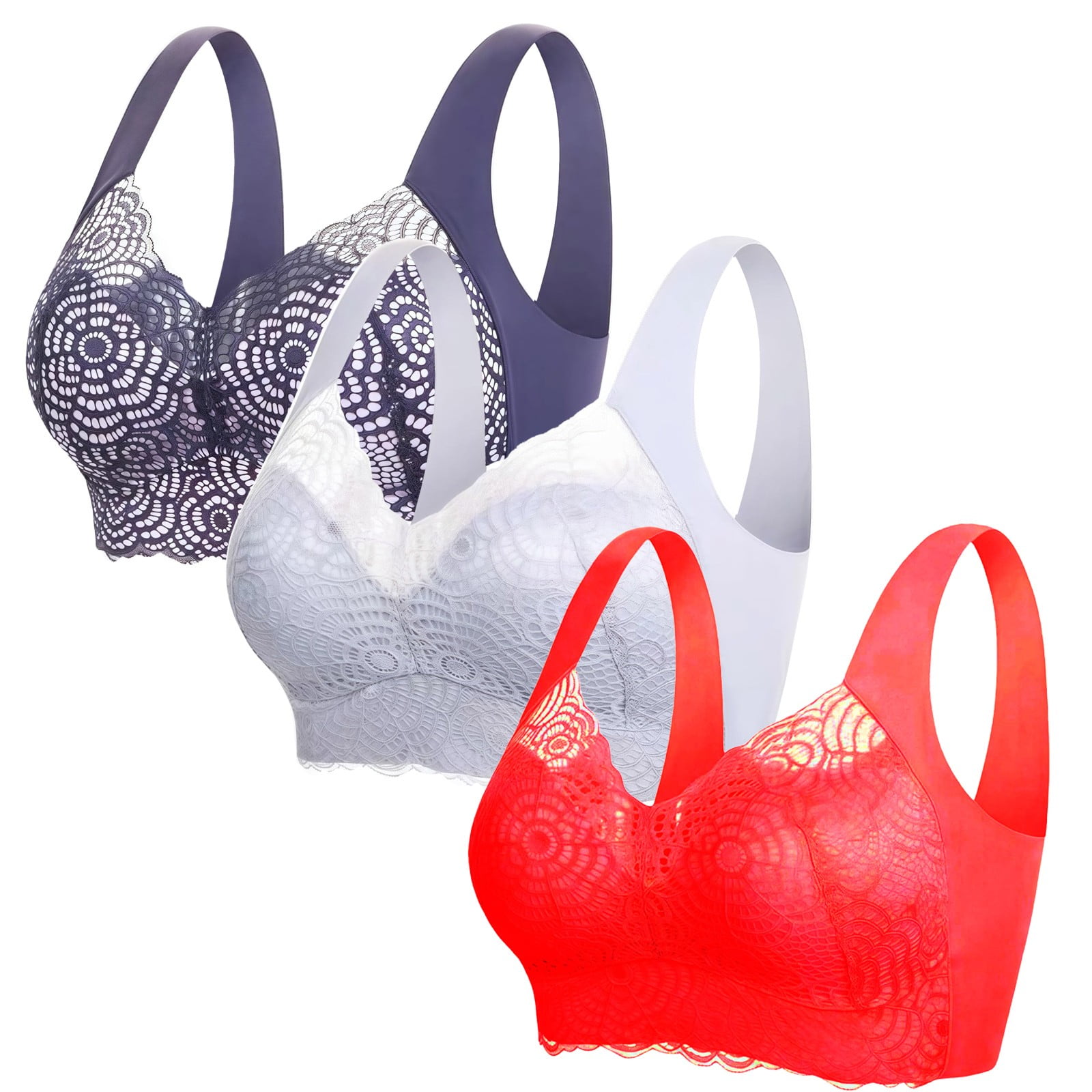Chuancc Wireless Sculpt Bra Senior Bras For Women Senior Bras For Women ...