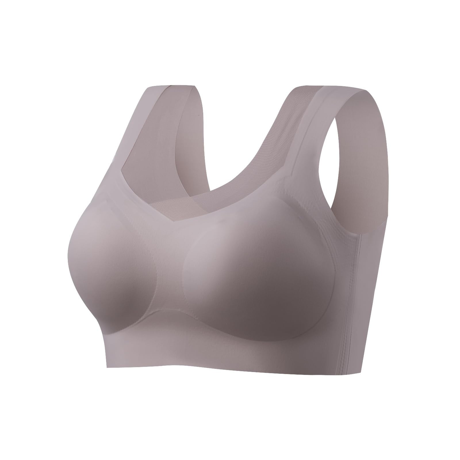 Chuancc Women's Bra Push Up Bras Smoothing Bras Anti Sagging Wireless ...