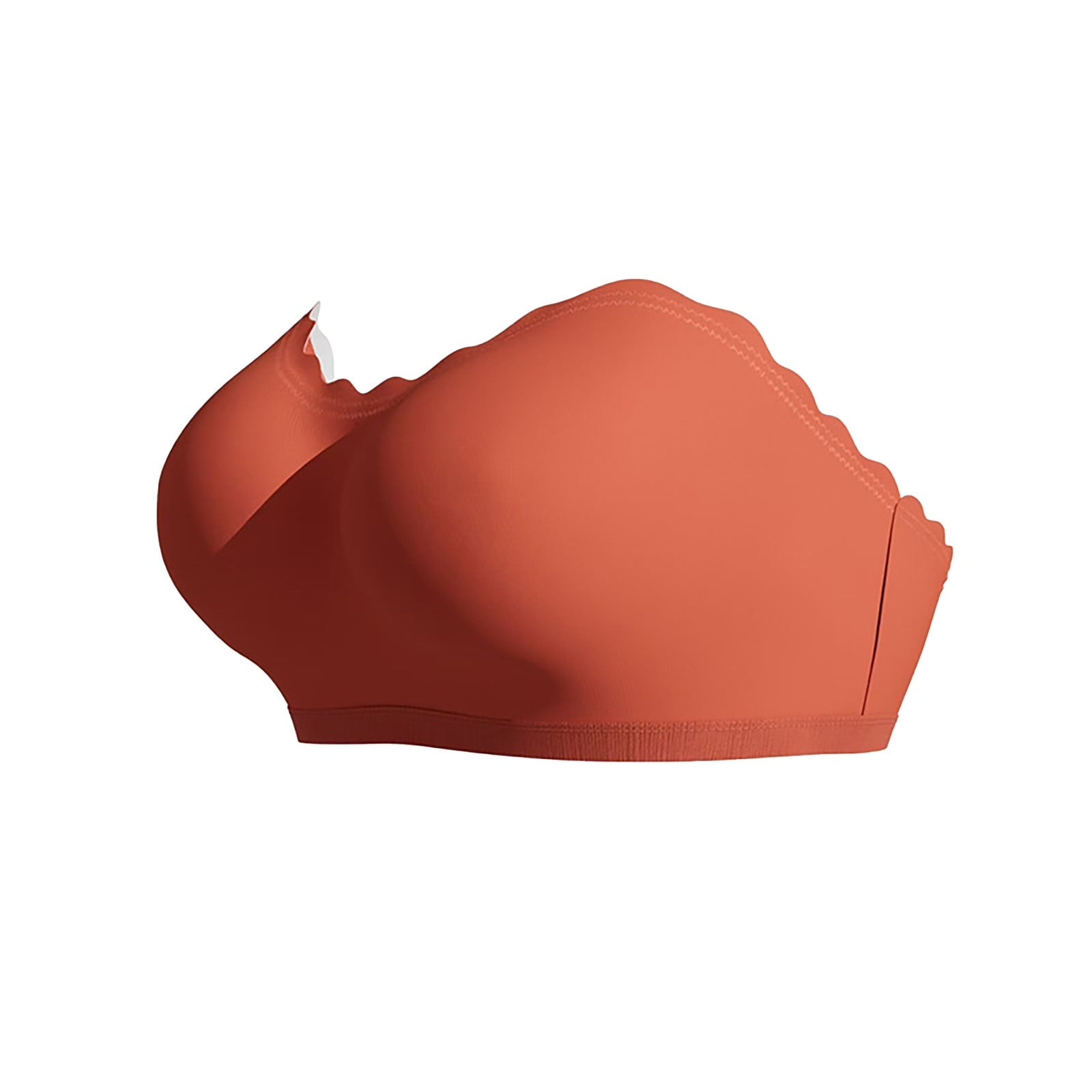 Chuancc Women's Bra Seamless Bras Sexy Wrap Bra Back Ribbon Gathering ...