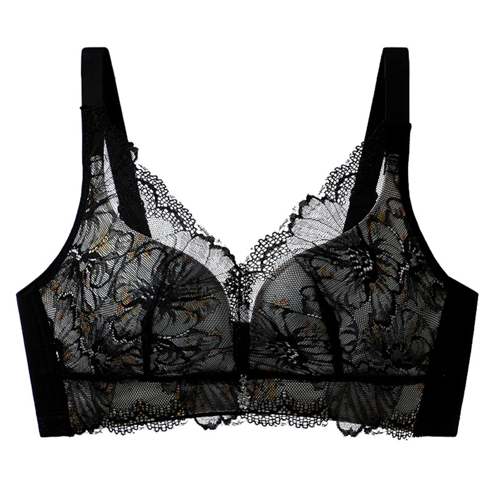 Chuancc Women's Bra Underwire Bra Thin Anti Sagging Underwear For Women ...