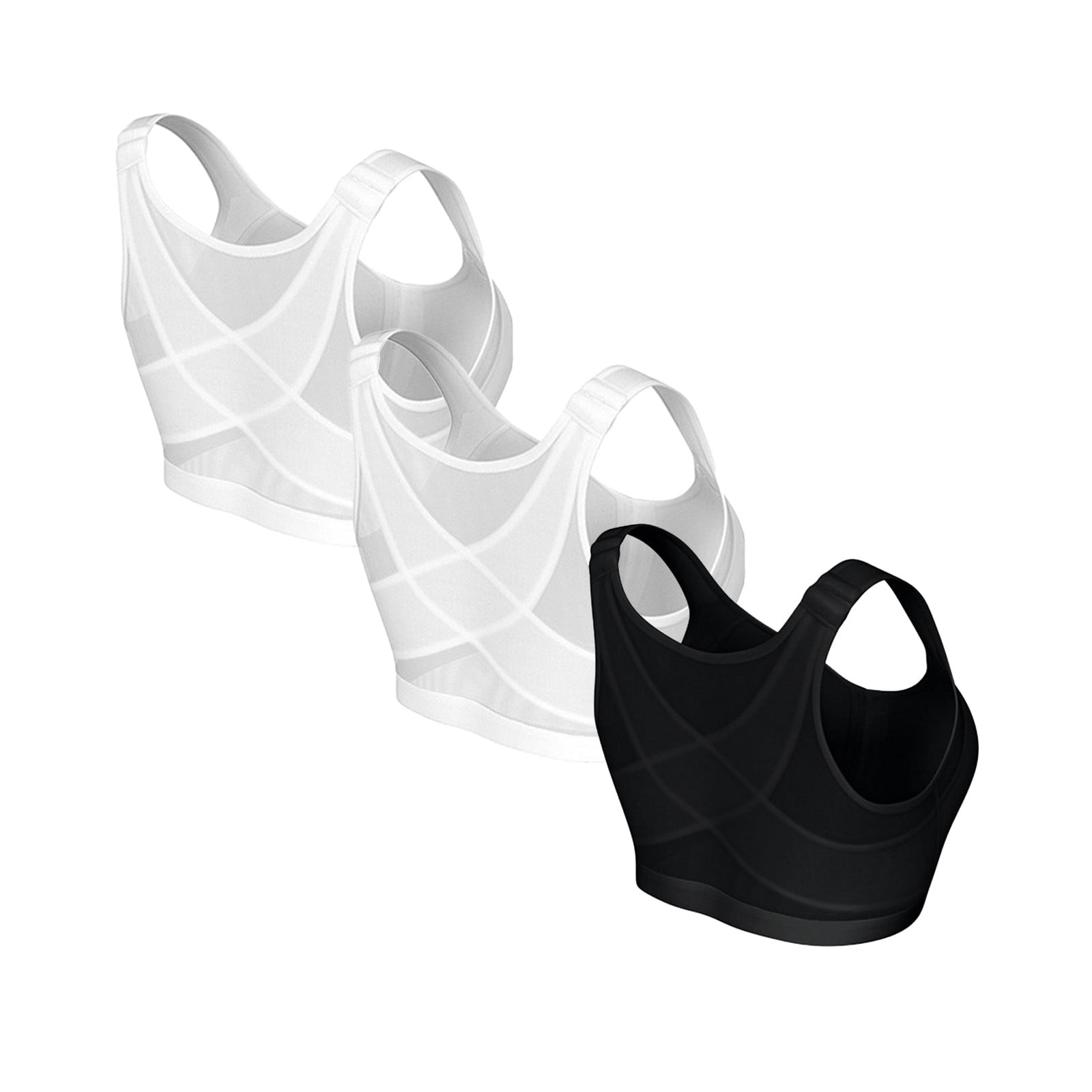 Chuancc Women's Sports Bras Workout Set Forme Science Bra Posture ...