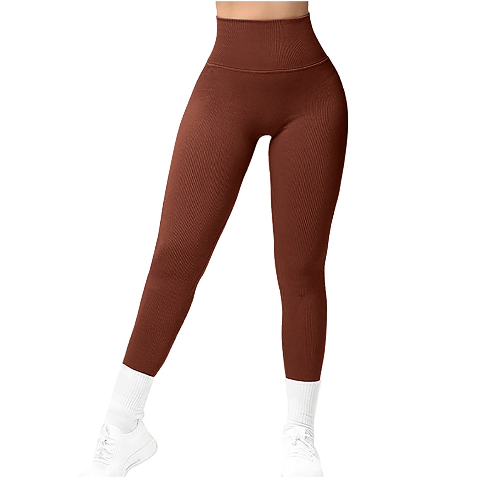 Chuancc Womens High Waisted Yoga Pants,Yoga Pants Reg & Plus Size Butt ...