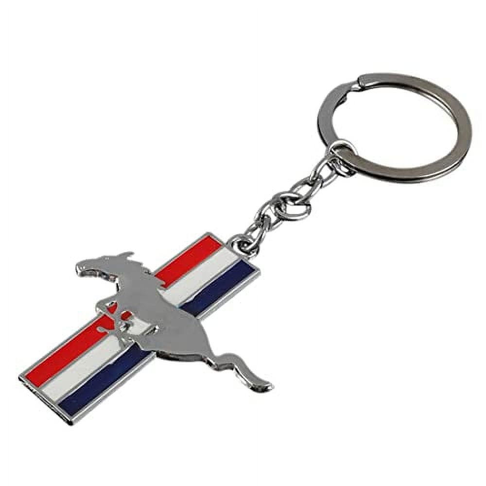 Chuang Chuangzhi Car Logo Key Chain Ring - 3D Chrome Metal Car Keychain ...