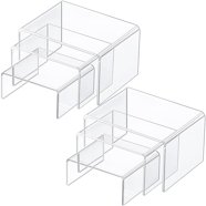 Menolana Wooden Display Riser Stand Jewelry Holder Decorative Rustic ...