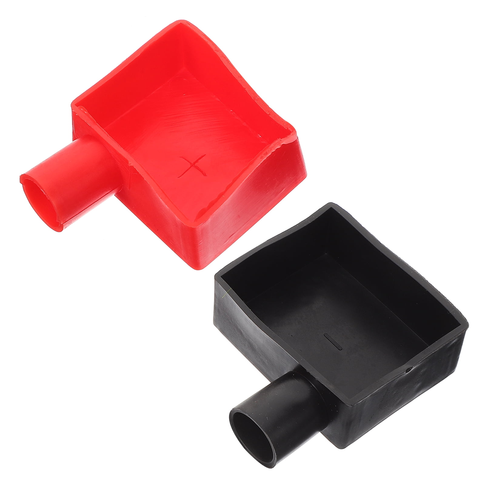 Chuangji 1 Pair Battery Terminal Protectors Battery Terminal Silicone ...