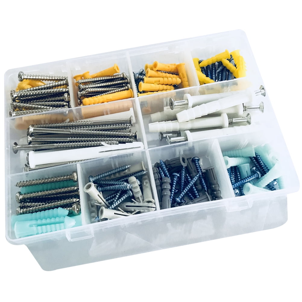 Chuangji 1 Set 200pcs Self Tapping Screws Self Tapping Screw Expansion ...