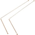 Dowsing Rods Spiritual Use 2 Pcs/Set Dowsing Rods Copper Water Detector ...