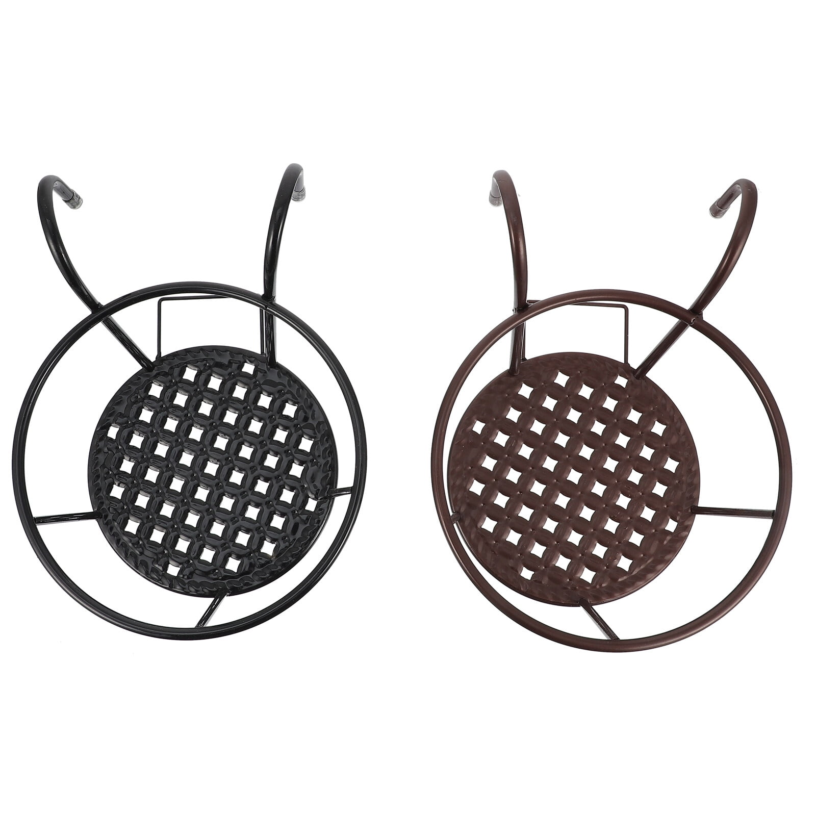 Chuangji 2PCS Balcony Railing Wall Hanging Flower Rack Guardrail ...