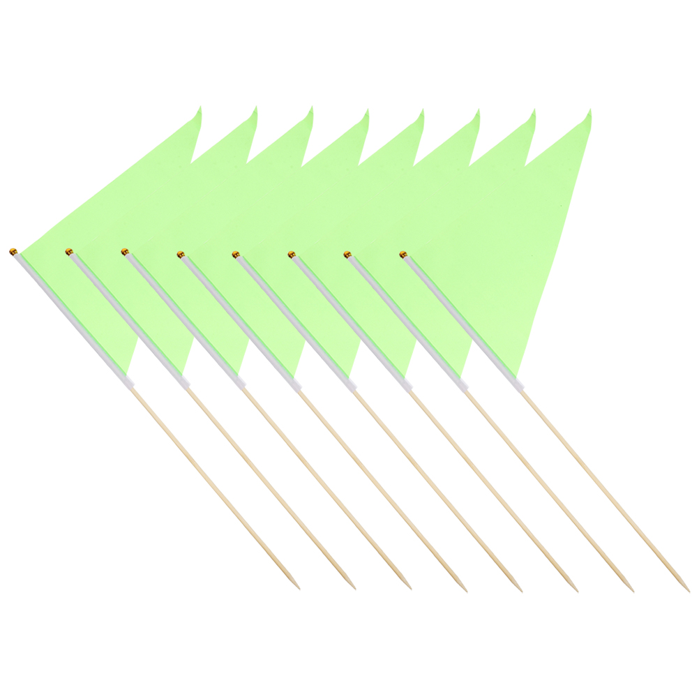 Chuangji 8Pcs Site Construction Mark Flags Garden Sign Flags Lawn ...